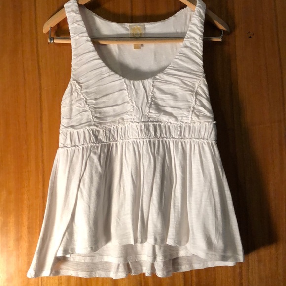 Ric Rac | Tops | Pretty White Tank Top | Poshmark